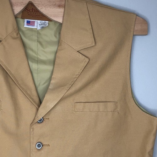 Schaefer Outfitter Men's 2XL Beige Canvas Western Rancher Cowboy ...