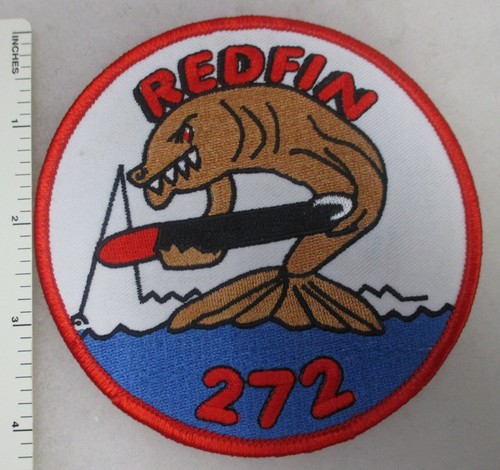 US NAVY SS-272 USS REDFIN SUBMARINE PATCH Made for Veterans After WW2 ...