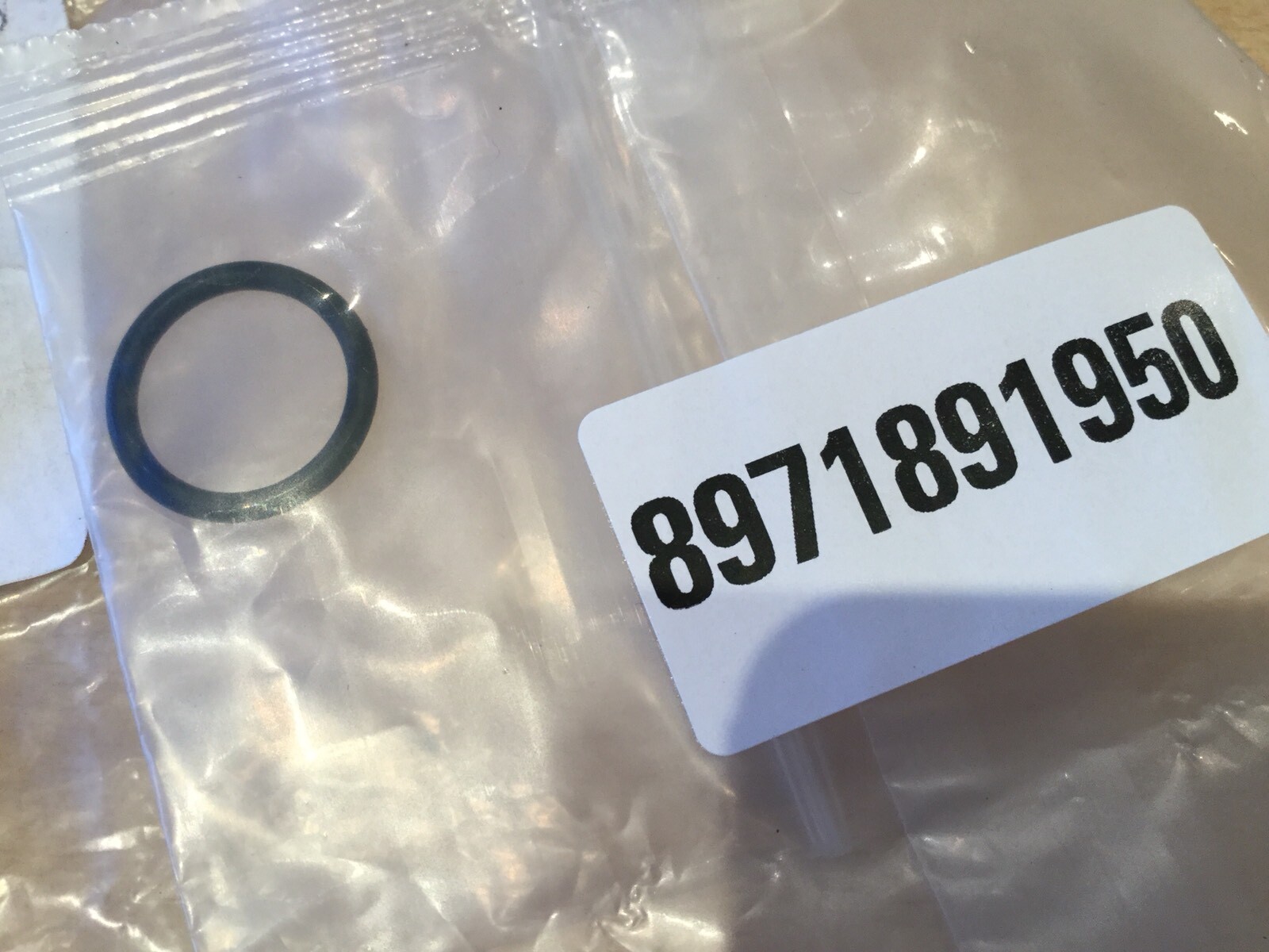 BN GENUINE VAUXHALL CORSA MERIVA ASTRA ZAFIRA 1.7 FUEL INJECTOR GASKET ...