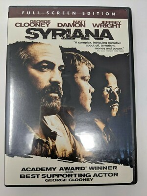 Syriana (DVD, 2006, Full Frame) George Clooney, Amanda Peet Used ...
