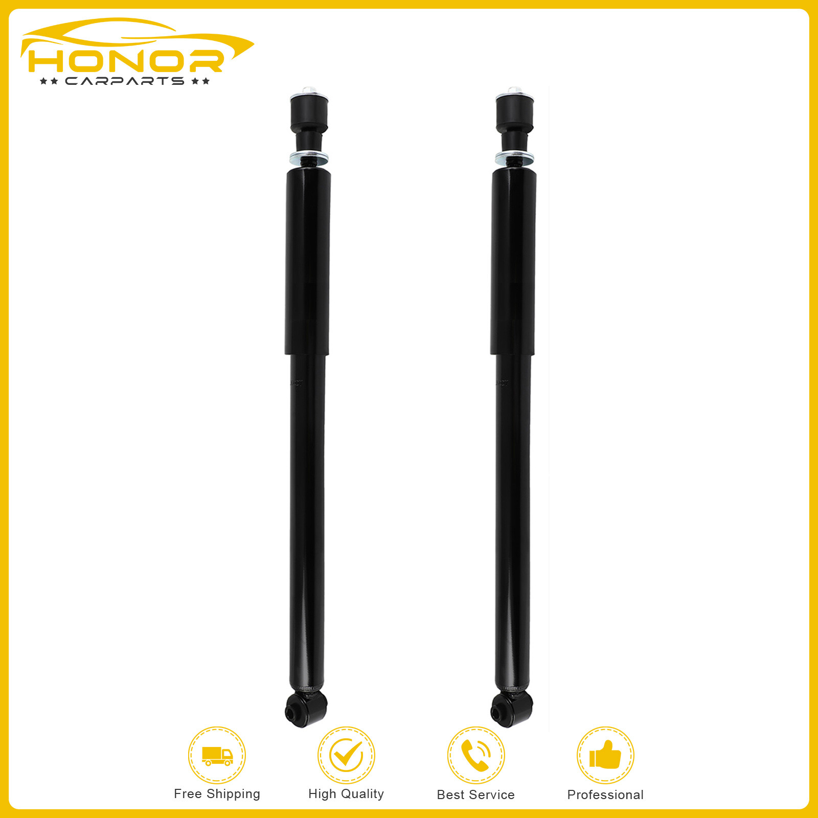 Rear Shocks Pair for MERCEDES-BENZ 2003-2006 E500 2003-2009 E320 2006 ...