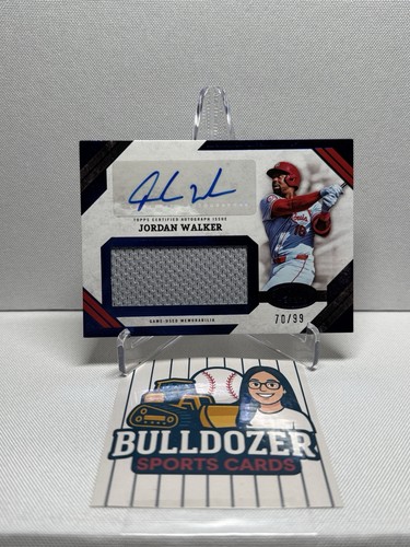 2025 Topps Tier One Cardinals Jordan Walker Autograph Jumbo Relic /99 ...