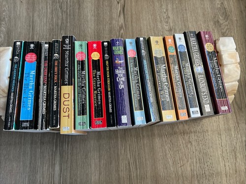 Lot of 16 Martha Grimes Richard Jury & Others | eBay