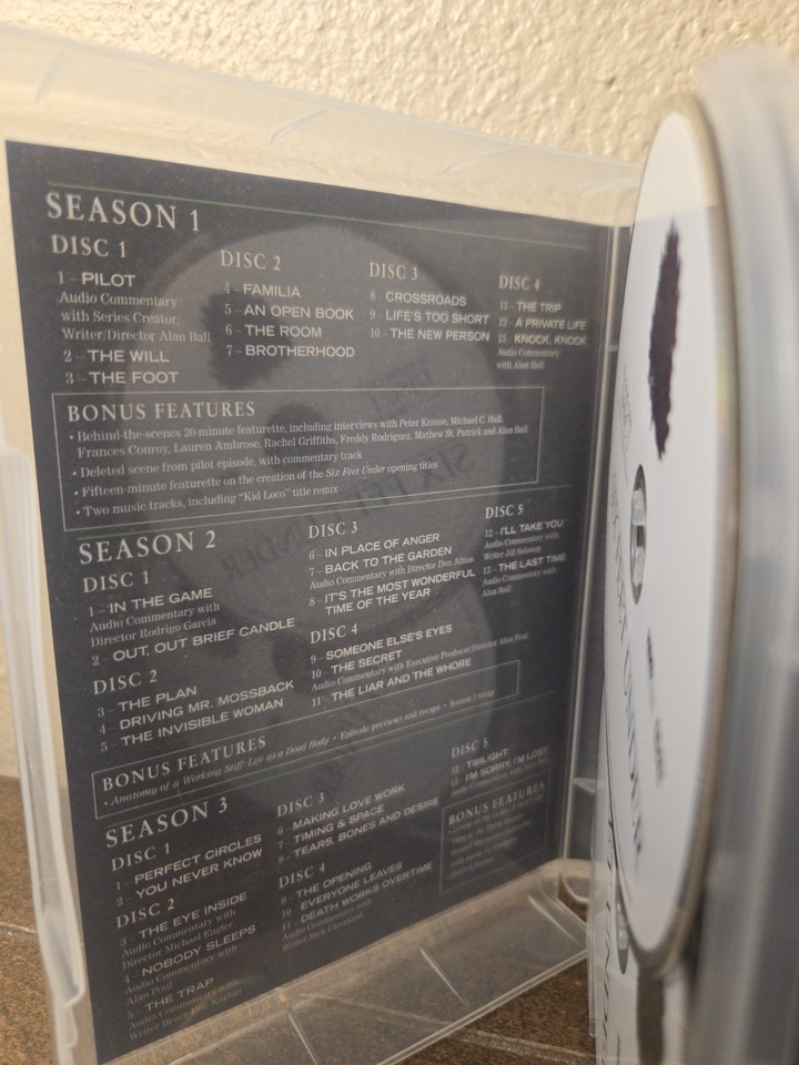 Six Feet Under: the Complete Series (DVD) VG + Condition Original ...