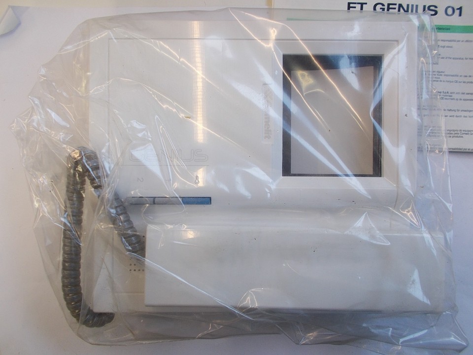 COMELIT ART. 5801 GENIUS VIDOCITOFONO SIMPLEBUS 2 CON MANUALE | eBay