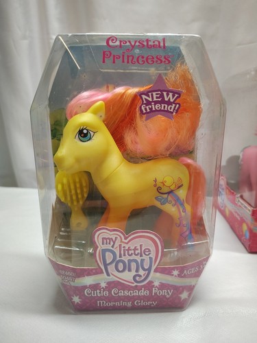 G3 My Little Pony Morning Glory Crystal Princess Cutie Cascade 2006 NIB ...