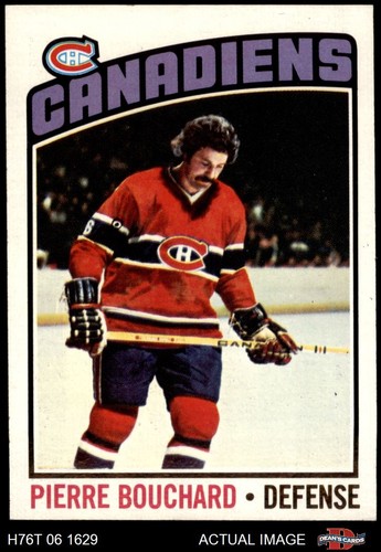 1976 Topps #177 Pierre Bouchard Canadiens 8 - NM/MT | eBay
