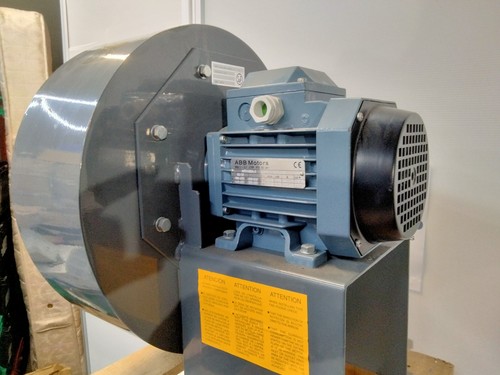 Industrial Centrifugal Fan / Blower with ABB 0.55kW 3-Phase Motor – New ...