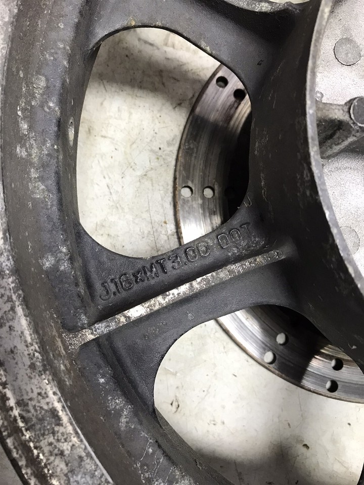 81 Kawasaki KZ 1000 KZ1000 rear back wheel rim straight | eBay