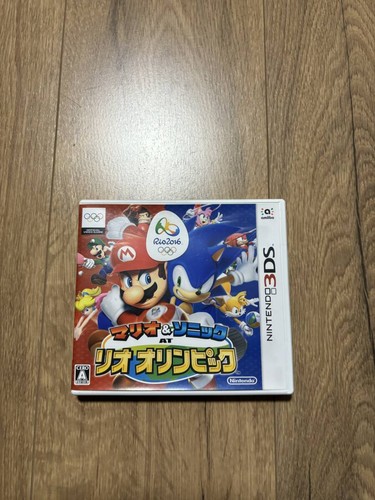 3Ds Mario Sonic Rio Olympics Software | eBay