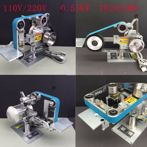 Brushless Belt Machine Belt Sander Home Polishing Grinding Machine 110V ...