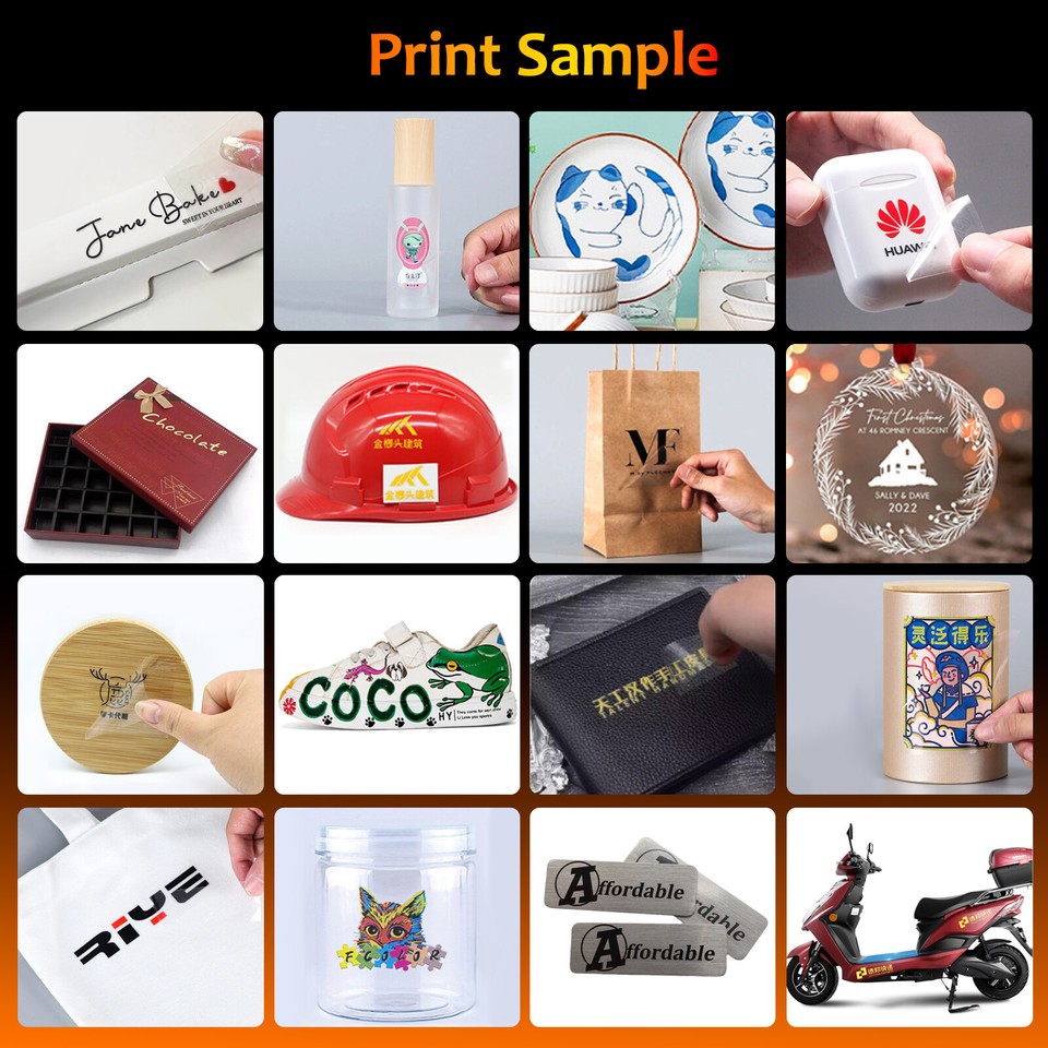 A3 UV DTF Printer Transfer Double Sided Sticker Printing AB Film Daul ...