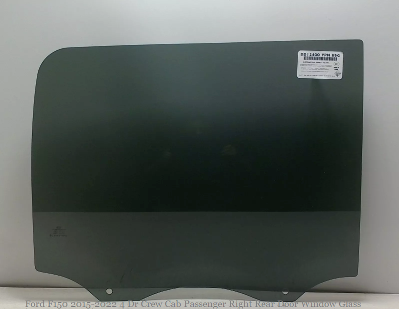 Fits Ford F150 2015-2022 4 Dr Crew Cab Passenger Right Rear Door Window ...