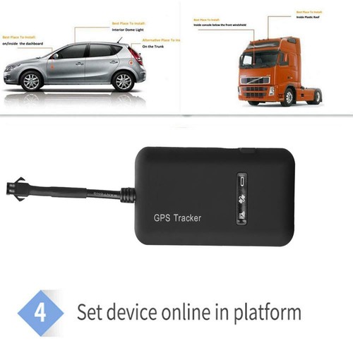 GT02A Car GPS Tracker GSM GPRS SMS Vehicle Tracking Device Monitor ...