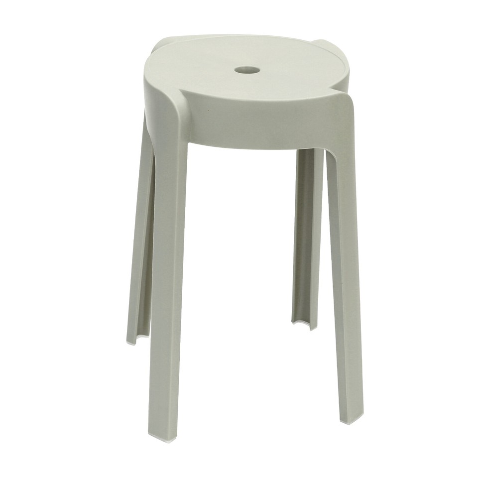 10Pack 18" Stackable PP Barstool Set Dining Table Chair Counter Height ...