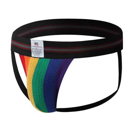 Men Jockstrap Briefs Gym Sexy Underwear Backless Workout Supporter Jock ...