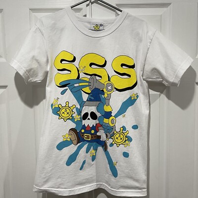 Sukamii Super Mario Sunshine T-Shirt White (Medium) Washed and Worn ...
