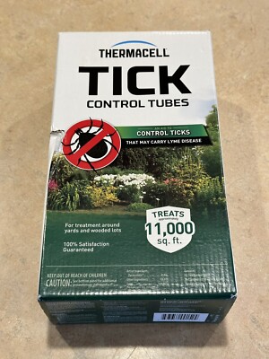 Thermacell Tick Control Tubes Pack of 12 Treats 11,000 sq feet B5 ...