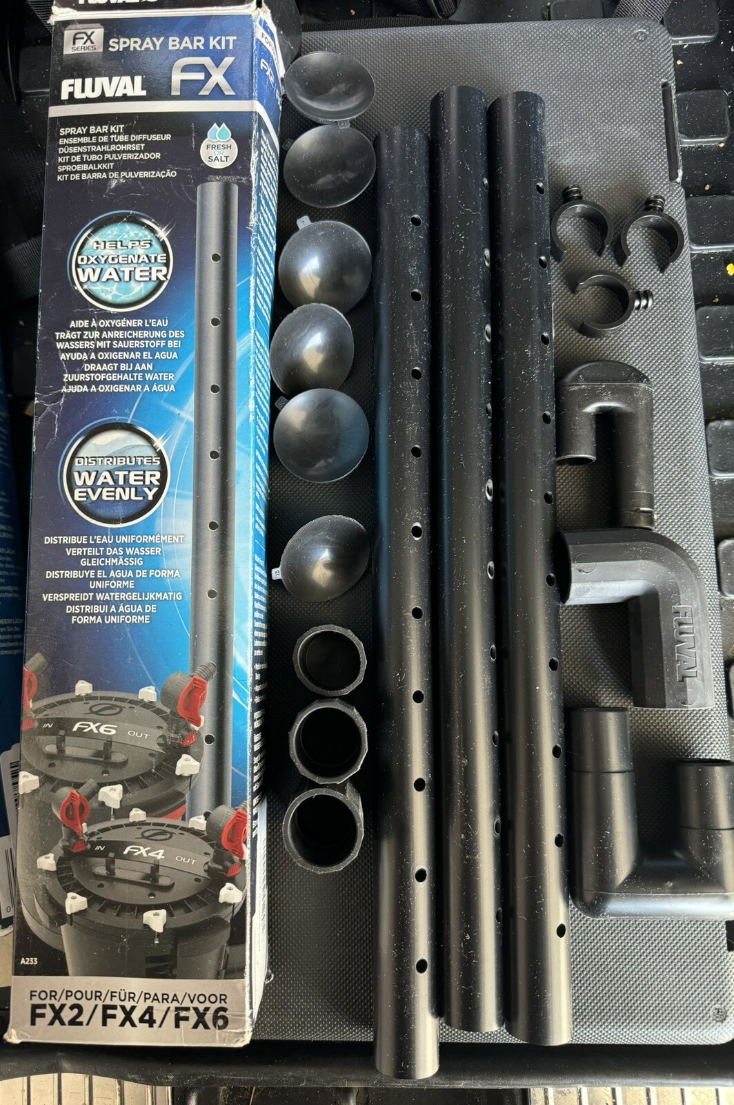 FLUVAL FX2 - FX4 - FX6 SPRAY BAR KIT Open Box | eBay