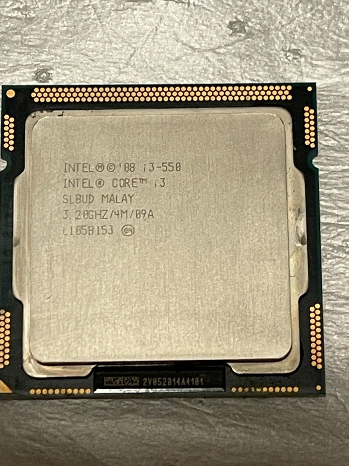 Intel Core i3-550 3.2GHz Dual-Core (CM80616003174AJ) Processor with ...
