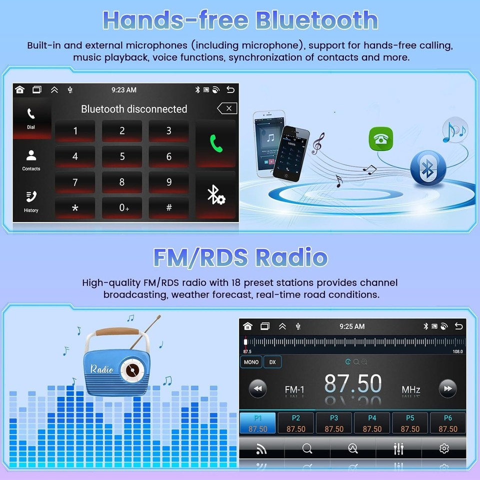 For Dodge RAM Promaster city 2015-2021 Car Radio Stereo Carplay ...