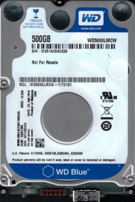 WD5000LMCW-11T31S1 DCM: HAOTJVK WX51A Western Digital 500GB | eBay