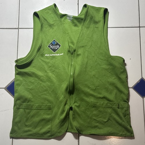 Sam’s Club Proud Associate Employee Uniform Green Vest Size L / Large ...
