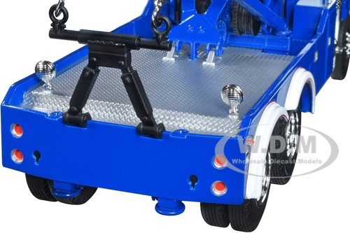 First Gear 10-4278 1953 Kenworth Bullnose Wrecker Rich Blue & White 1/ ...