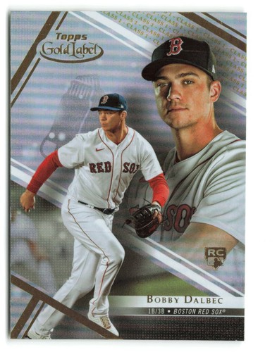 2021 Topps Gold Label Bobby Dalbec Rookie #70 Boston Red Sox BASEBALL ...