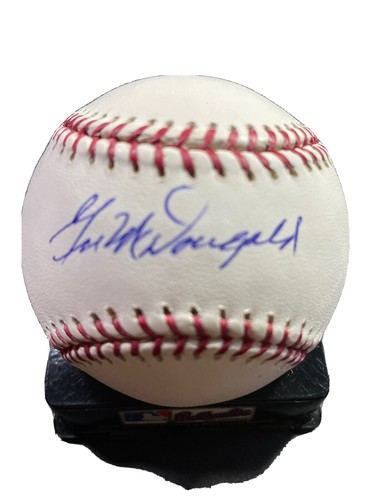 Gil McDougald New York Yankees autographed OML baseball COA | eBay