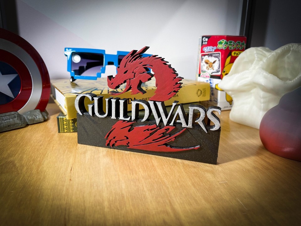 Guild Wars 2 AAction Figure Nerd Geek Gift Collection Edition Fan Art ...