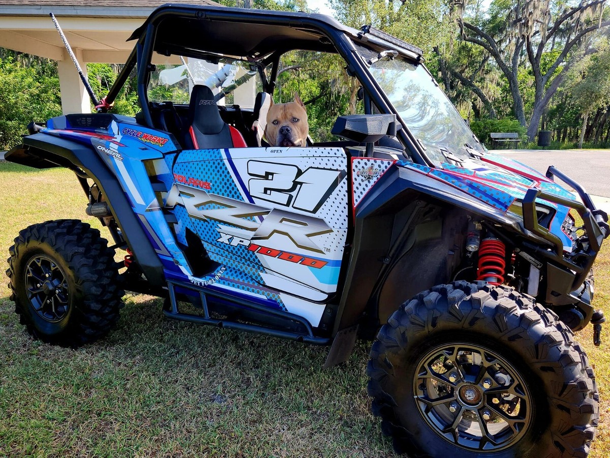 Wrapped Rzr 1000 UTV SHOP Wraps Series Graphics – Topografico