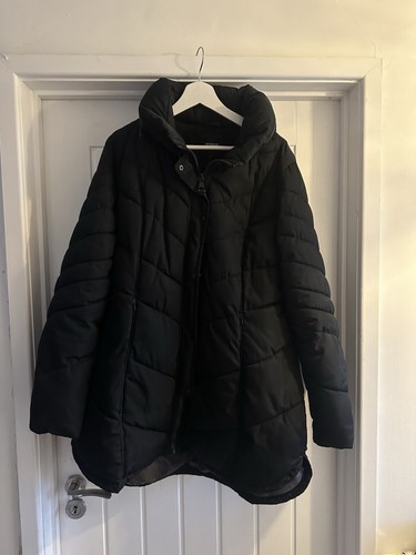 Next Women’s Black Puffer Coat Size 20 Very Good Condition | eBay UK