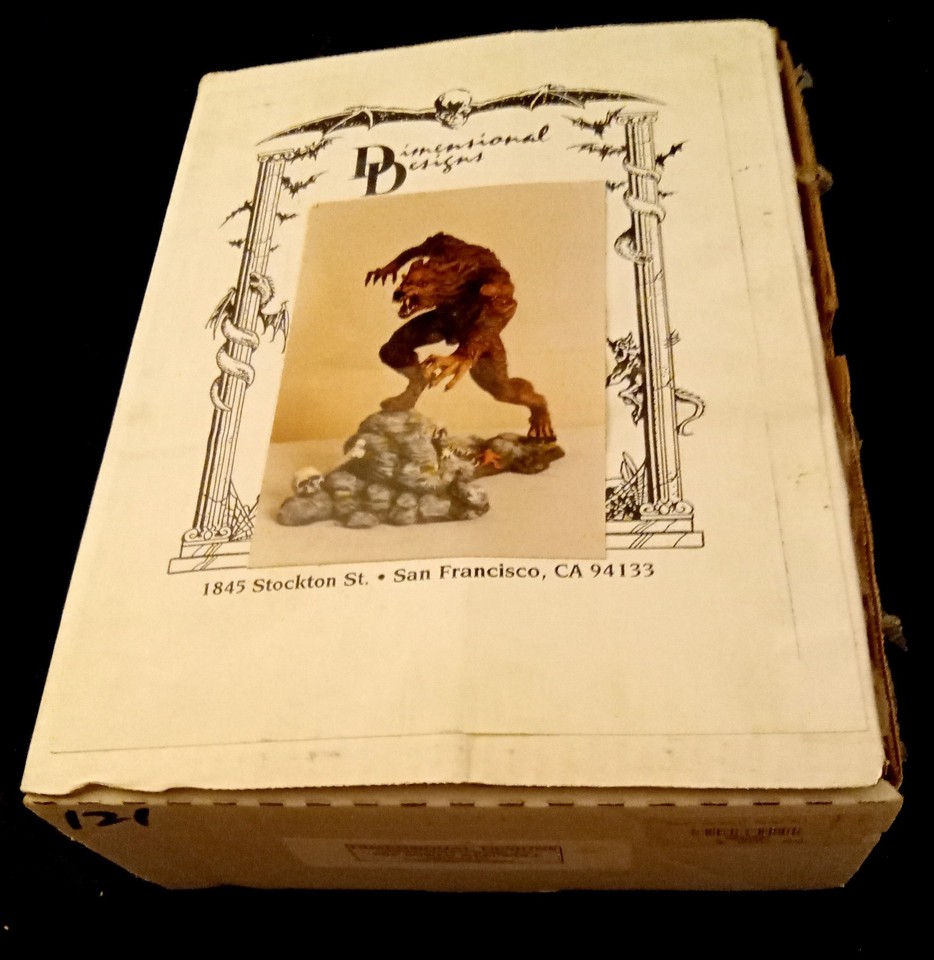 BOWEN WEREWOLF RESIN GARAGE MODEL KIT STATUE WEREWOLVES WOLF BEAST ...