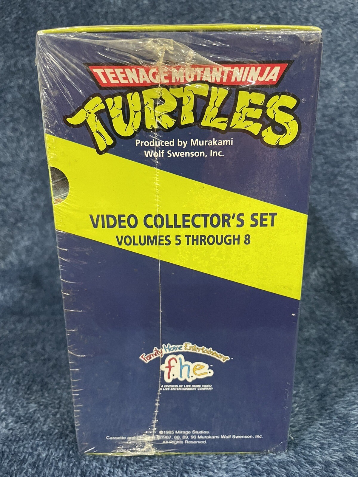 TMNT VHS Video Collector’s Set Vols. 5-8 FHE 1990 NEW SEALED RARE Ninja ...