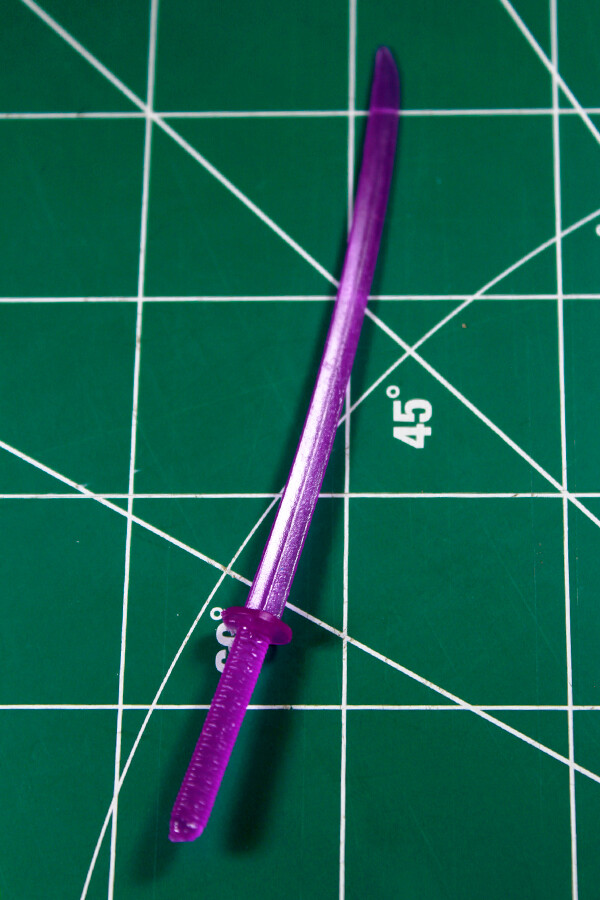 Custom Resin Purple Energy Psy Sword for 6in. figure 1:12 psylocke | eBay