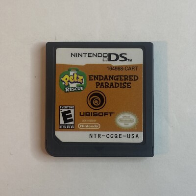 Petz Rescue: Endangered Paradise (Nintendo DS, 2008) Video Game ...