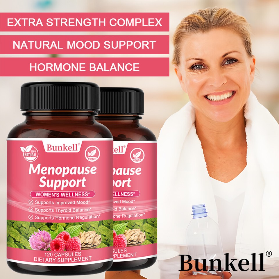 Menopause Capsules for Women - Estrogen Regulators - Mood Enhancers-120 ...