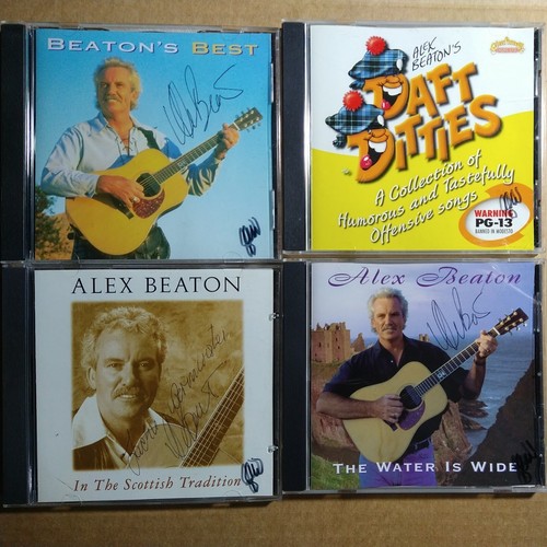 Lot of 4 ALEX BEATON CDs.Daft Ditties,Water is Wide,Best,Scottish ...