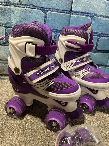 Power Superb Youth Size Small Roller Skates Purple | eBay