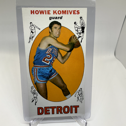 1969-70 Topps NBA Basketball #71 Howie Komives Detroit Pistons | eBay