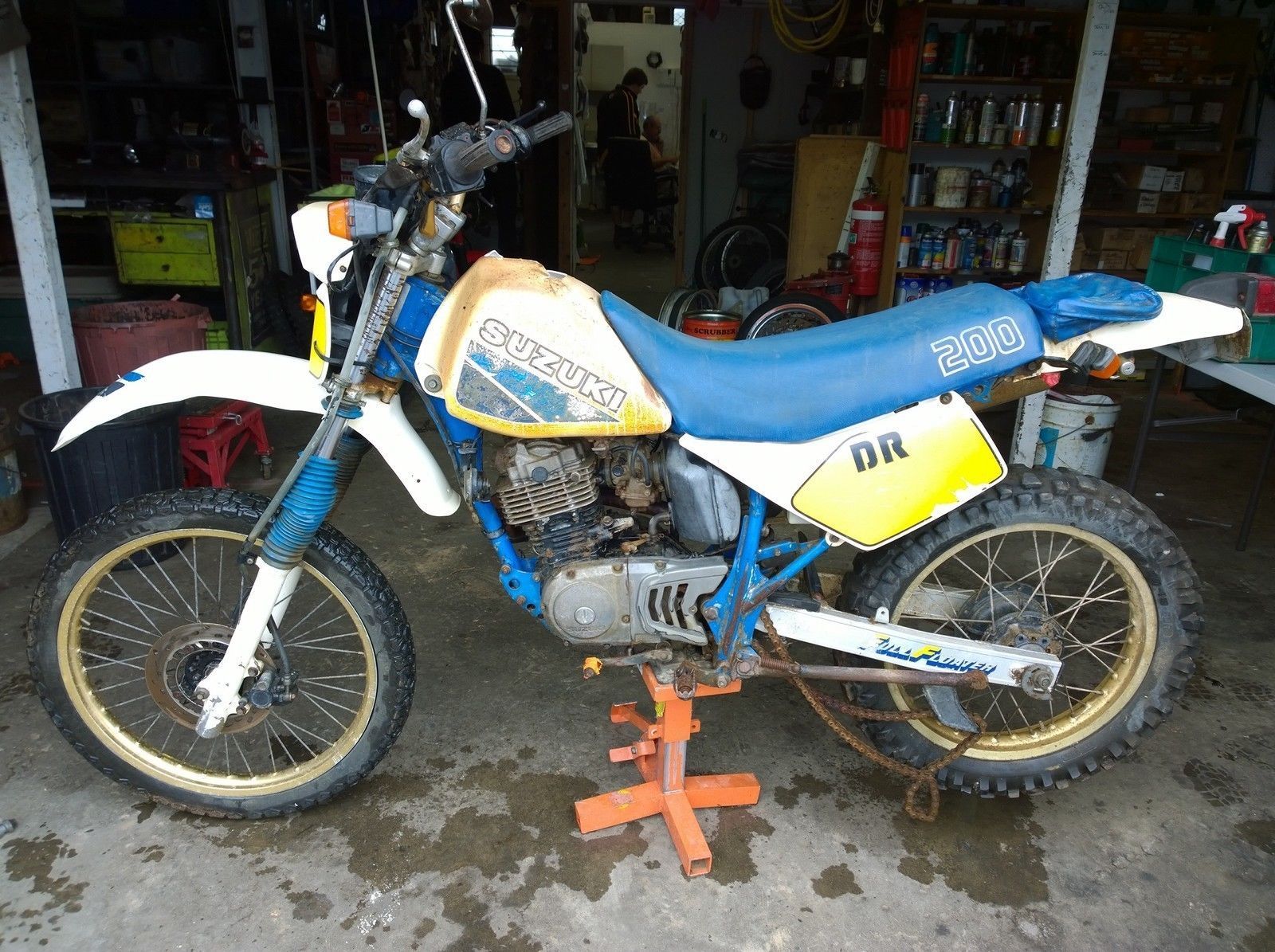 Front Suspension Forks for Suzuki DR200 DR 200 1985 85 | eBay