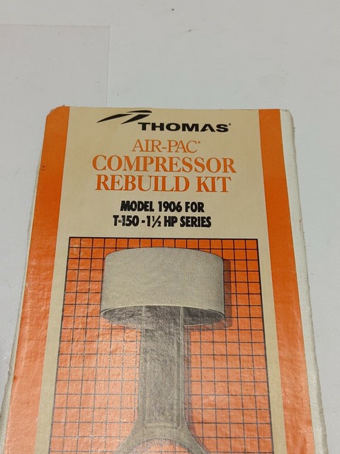 OEM T-150 1.5hp & Tg250 Thomas AIRPAC Air Gun Compressor Rebuild Kit ...