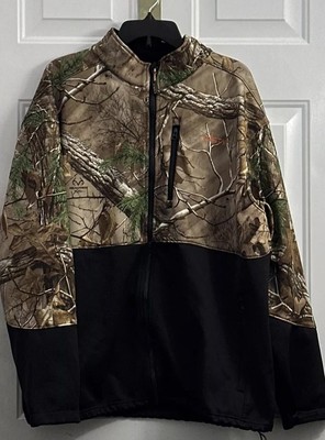 RealTree Habit Jacket Mens 2XL Full Zip Lined Camo Softshell Hunting ...