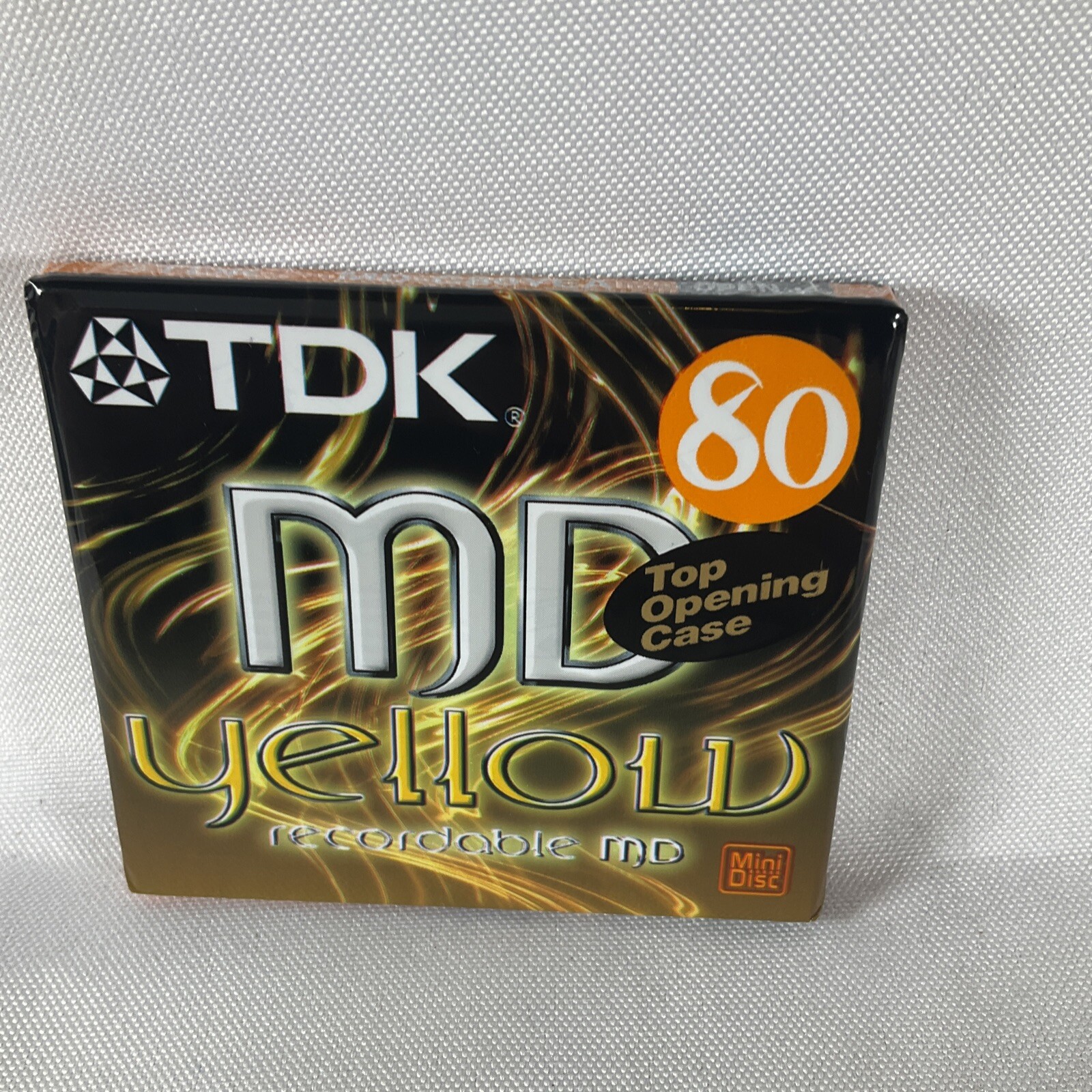1 x TDK 80 Minute Colour Mini Disc MD Recordable Minidisc Yellow | eBay
