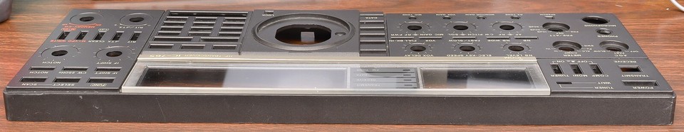 ICOM IC-765 DIE CAST FRONT PANEL with GLASS (LOT 765-A) | eBay