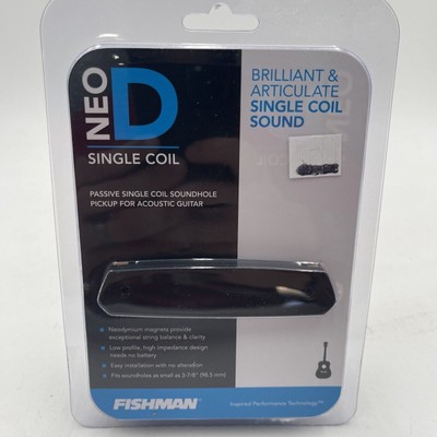 Fishman Neo-D Single Coil Acoustic Guitar Soundhole pickup K72 ...
