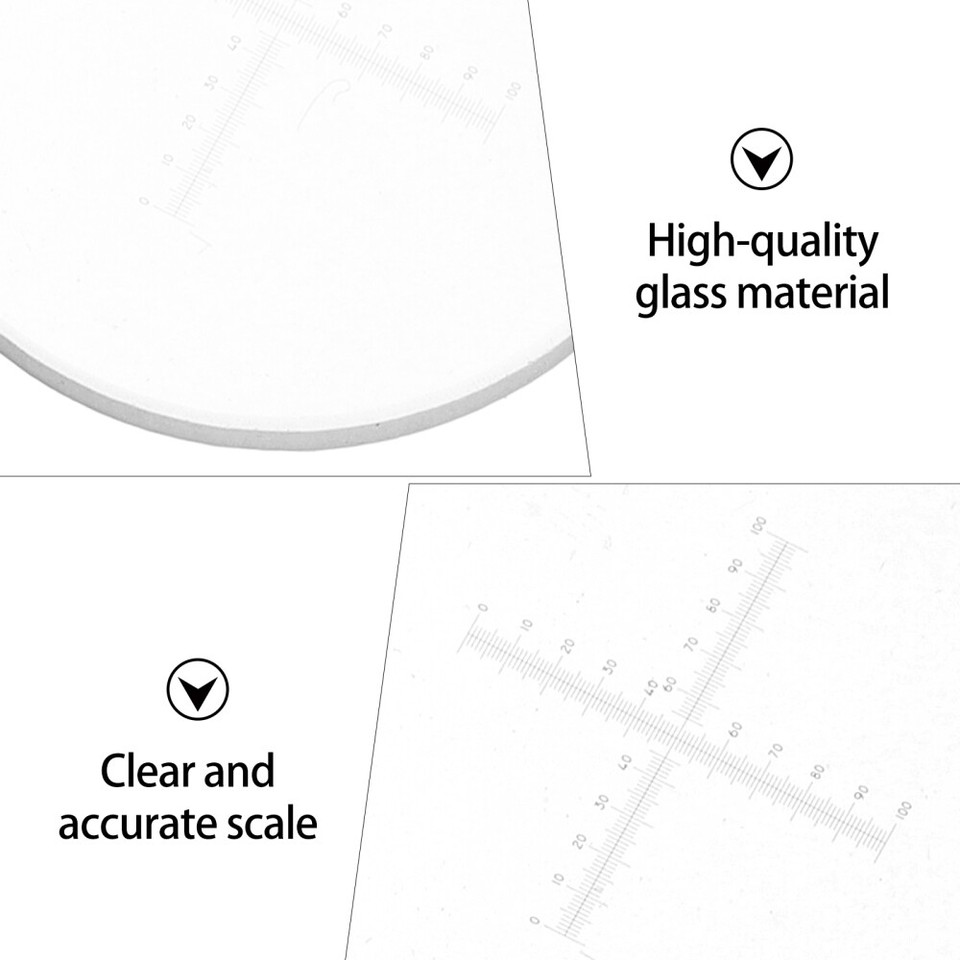 Precision Ocular Micrometer Microscope Calibrating Ruler Cross ...