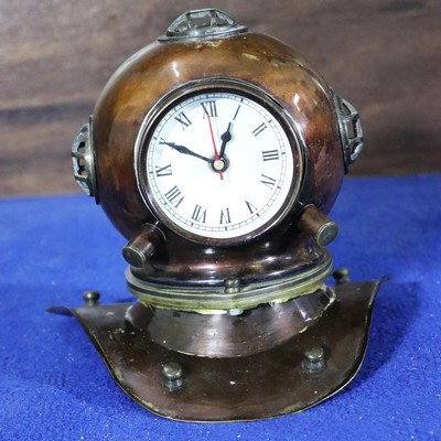 Diving Helmets - Divers Helmet Clock