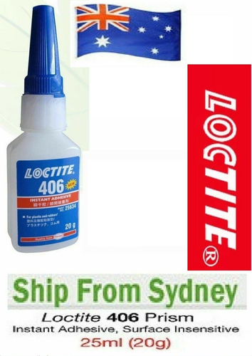 LOCTITE® 406 20g (25ml) Fast Curing Instant Adhesive Industrial Super ...